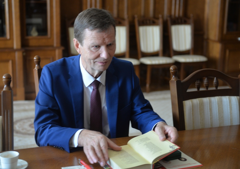 Новини: КНУ відвідав ректор Університету Тарту (Естонія) Воллі Калм